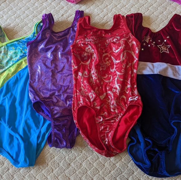 Gk Other Set Of 4 Gymnastics Leotards Poshmark